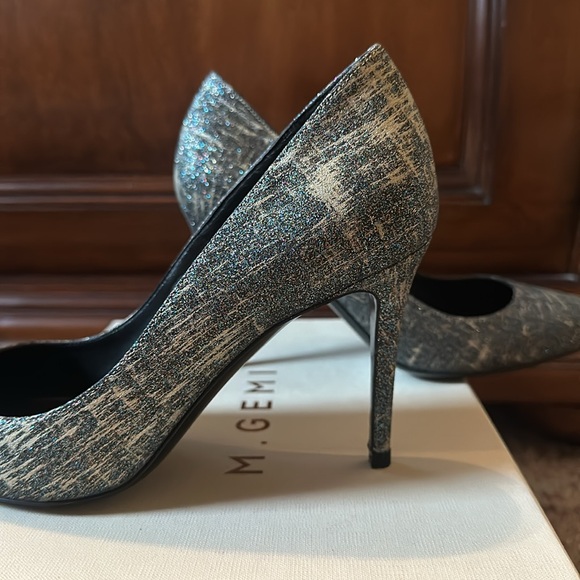 M. Gemi | Shoes | M Gemi The Esatto Glitter Meteorite High Heel | Poshmark